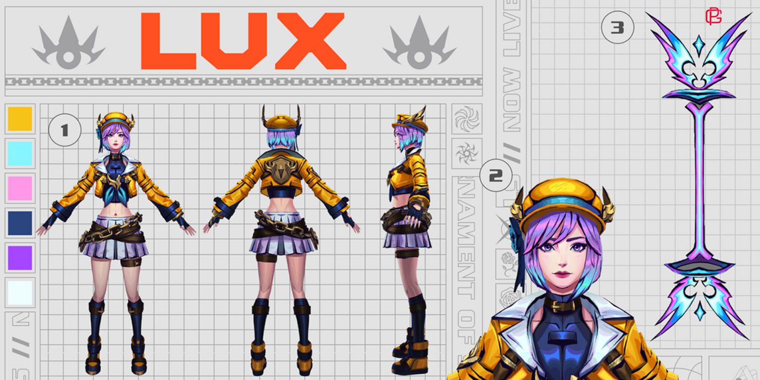 Lux Dengan Costume Soul Fighter League of Legends - Pojok Gamers
