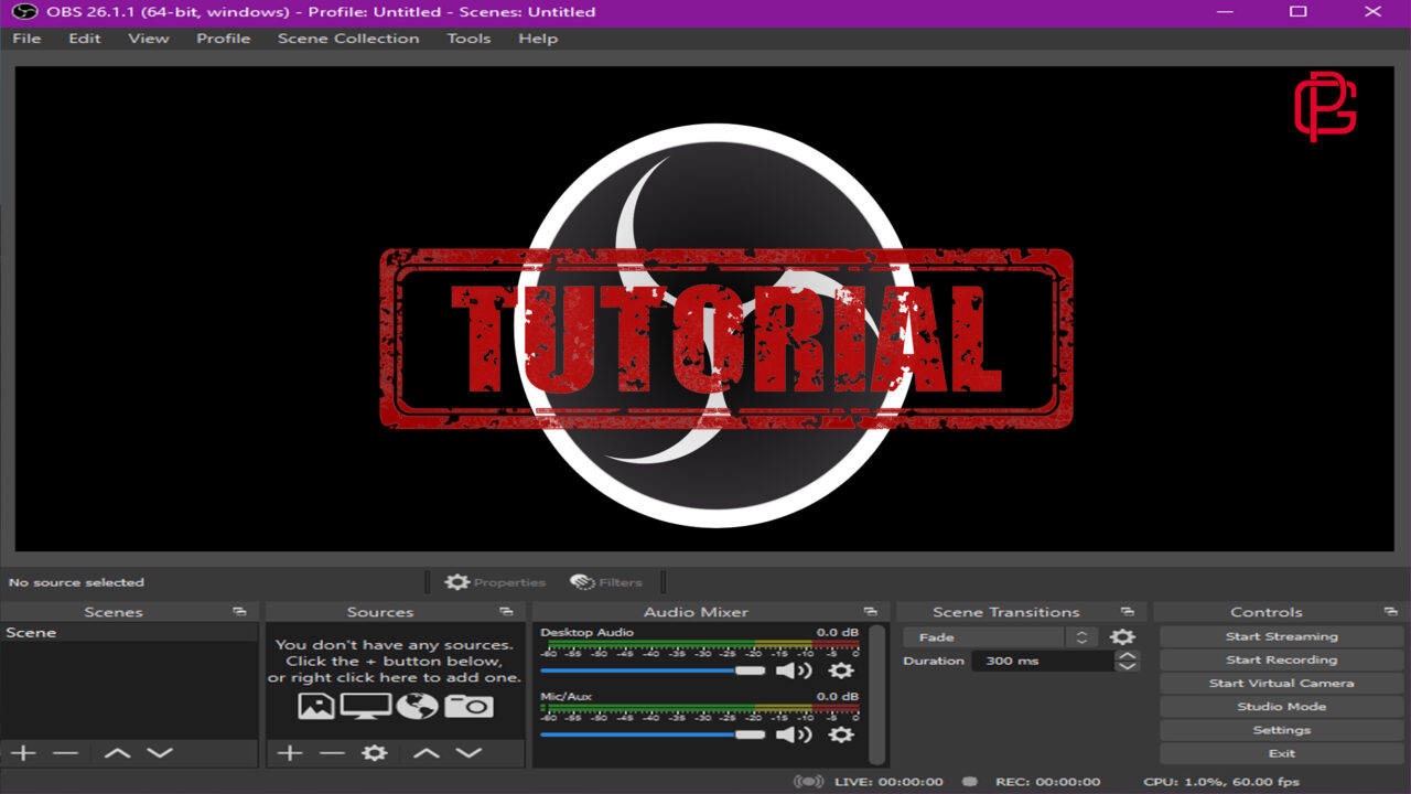 Tutorial Live Streaming dengan OBS Studio - Pojok Gamers