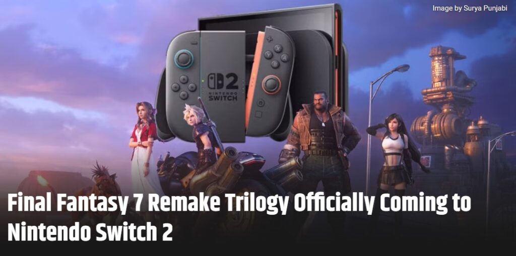 Final Fantasy VII Remake Intergrade Resmi di Nintendo Switch 2! - Pojok ...